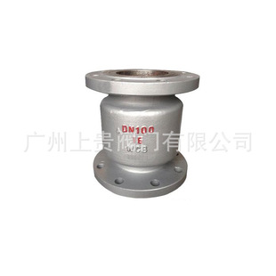 H42H-16C立式止回阀 WCB 铸钢法兰式止回阀 碳钢竖直安装单向阀-阿里巴巴