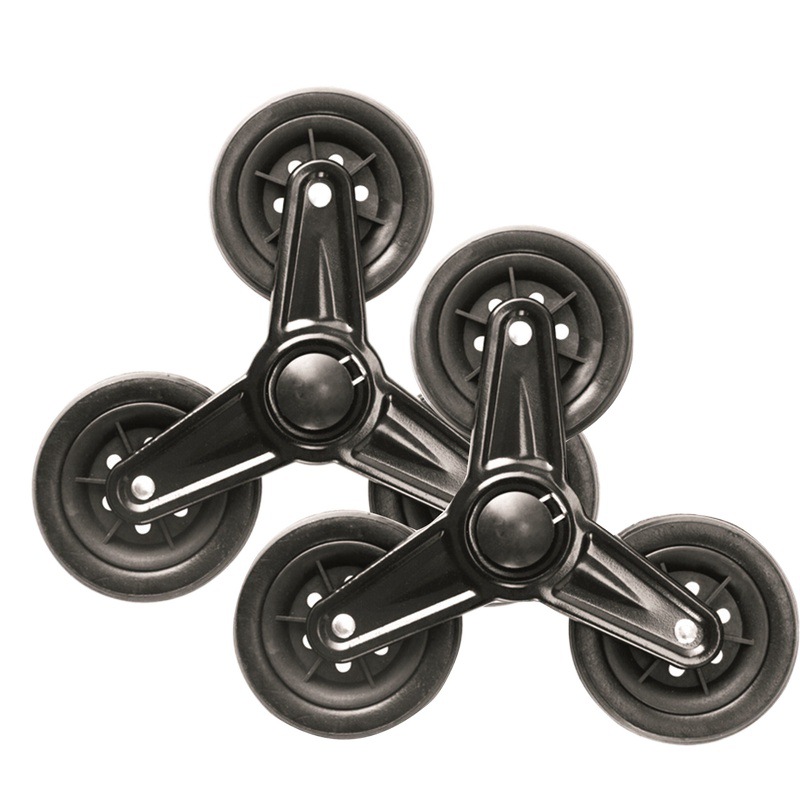 Climbing stairs triangle wheel small pull car up and down stairs ...