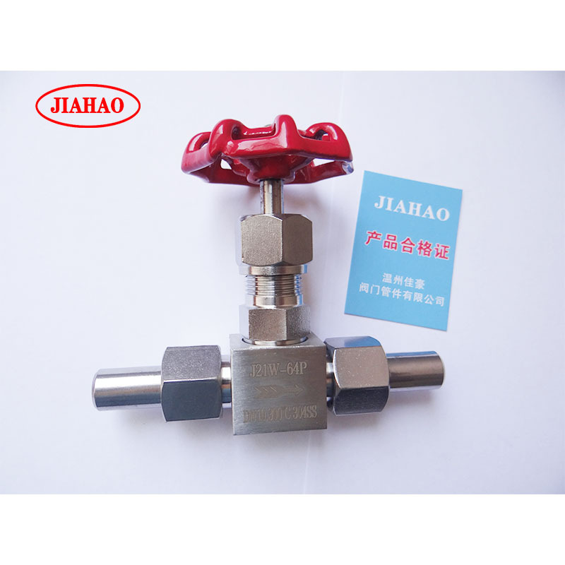 J21W-16P 25 32 40 64 160P DN10 304SS不锈钢压力仪表截止针型阀-阿里巴巴