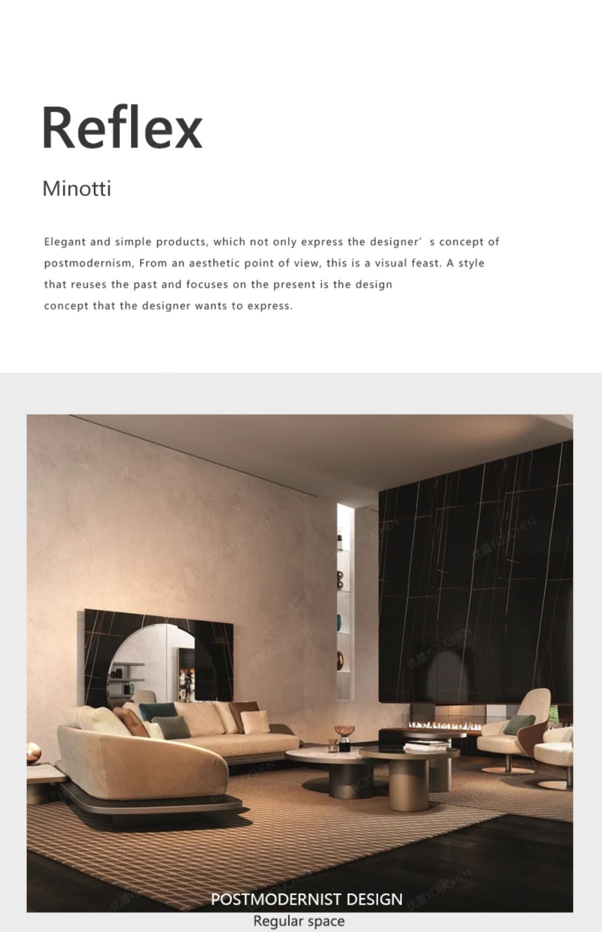 Reflex意式极简迪丽热巴同款真皮沙发别墅segno弧形法拉利沙发-阿里巴巴