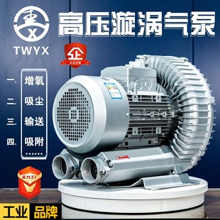 RB-81D-3高压漩涡风机 7.5KW真空吸附旋涡气泵 粉体输送变频风机-阿里巴巴