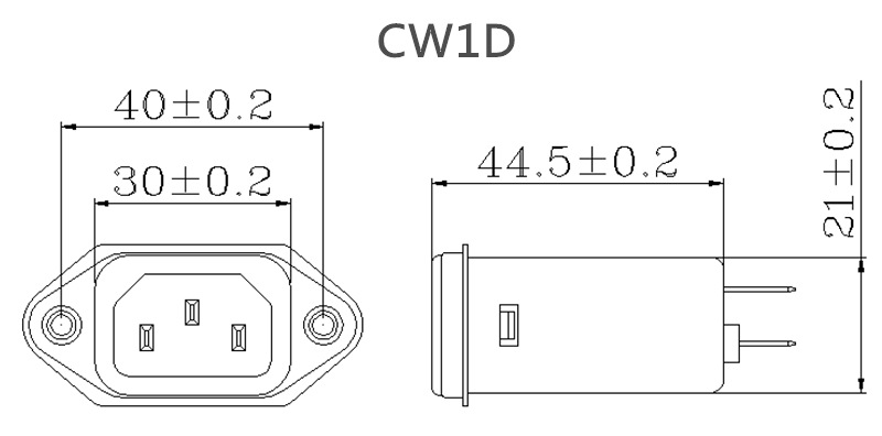 CANNY WELL电源滤波器CW1D-10A-T 10A 6A 全新正品原装现货-阿里巴巴