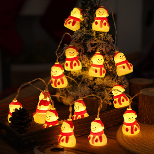 圣诞节装饰灯彩灯闪灯串灯家用室内布置氛围灯发光挂灯圣诞树雪人-阿里巴巴