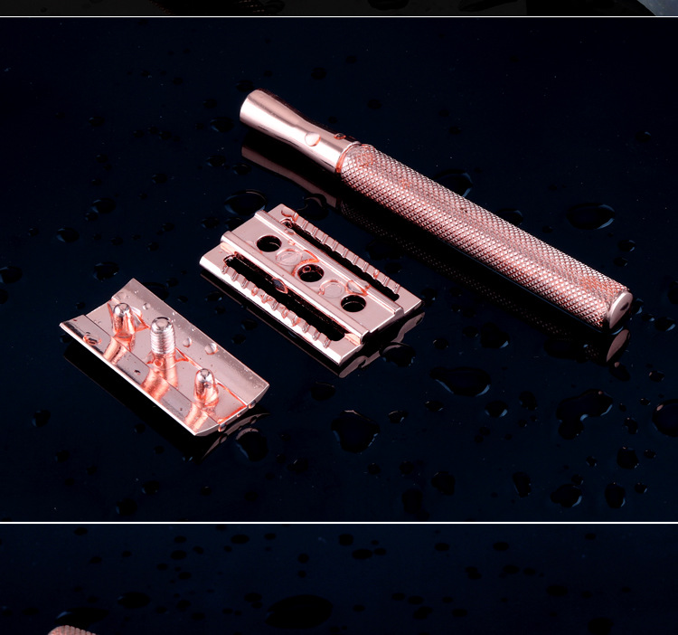 吉利劲敏剃须刀手动男士刮胡刀刀片双面老式刮脸刀剃胡子刀架刀盒-阿里巴巴