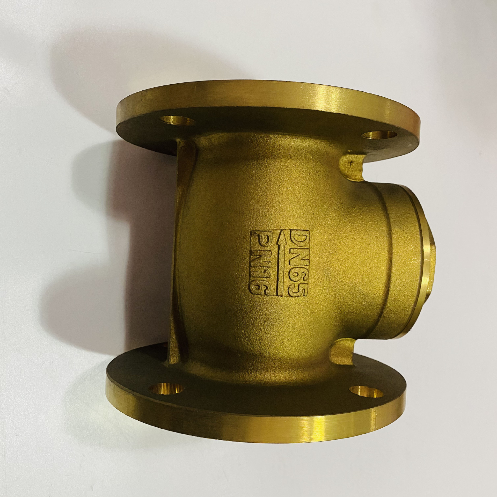 法兰黄铜止回阀H44W-16T 法兰卧式黄铜止回阀 铜止回阀11080-阿里巴巴