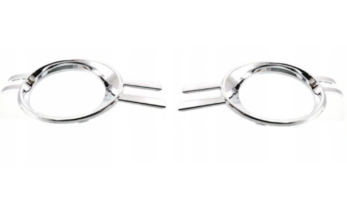 适用于C级W204前杠雾灯框格栅电镀饰条2048852423 2523 1374 1474-阿里巴巴