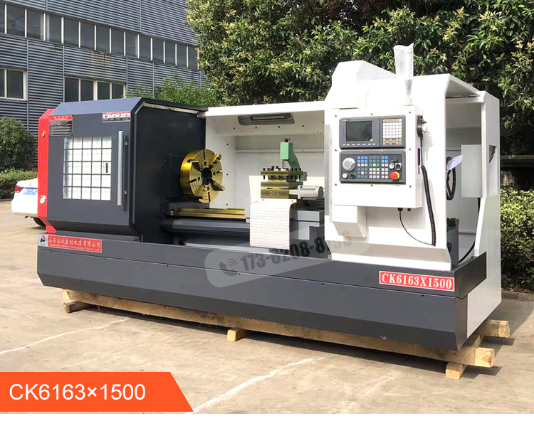 卧式硬轨数控车床 CK6163高精度整体床身螺纹仪表6163数控车床-阿里巴巴