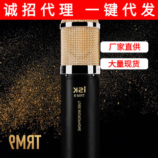 ISK TRM9电子管电容麦克风 电脑K歌专业录音话筒 录音棚设备-阿里巴巴