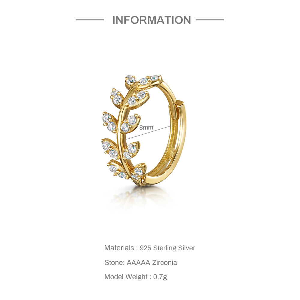 S925纯银软骨穿刺锆石镶钻耳圈耳扣耳环耳骨环潮人耳饰-阿里巴巴