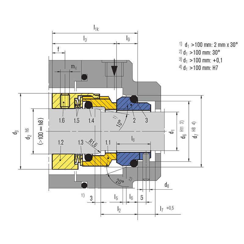 H75N/45-G9高压H7/H74/H75/H76系列机械密封件耐磨耐腐蚀高耐磨-阿里巴巴