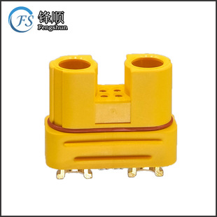 AS150U-F母头带信号针大电流公母对插头 植保无人机锂电池连接器-阿里巴巴