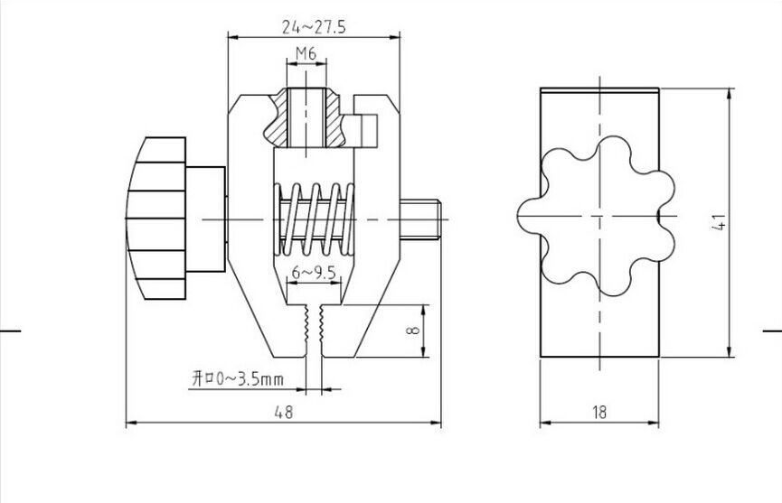 艾德堡推拉力计测试夹子HJJ001推拉力计夹具一套HJJ-001夹具-阿里巴巴