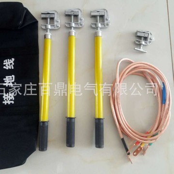 10kv高压接地线JDX-NL-10KV/25MM2-3M户内设备螺旋接地棒线25方-阿里巴巴