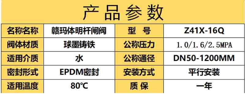 厂家销售Z41X-16Q球墨铸铁法兰软密封闸阀赣玛体明杆DN300锁闭-阿里巴巴