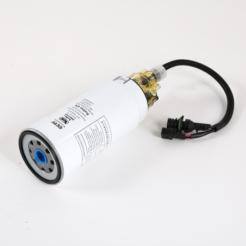 PL420双线白插 带圆头 扁头传感器 PL420滤芯带加热 康旺滤清器-阿里巴巴