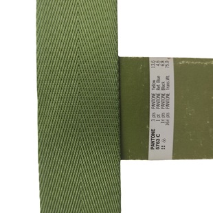 3.2厘米草绿纯尼龙人字纹系列1.35厚国际潘通色号5763C绿色人字带-阿里巴巴