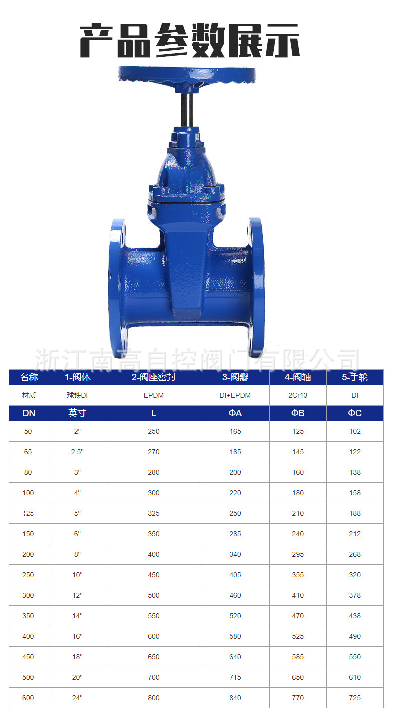 Z45X-10Q 暗杆弹性座封软密封闸阀 法兰闸阀给水闸阀-阿里巴巴