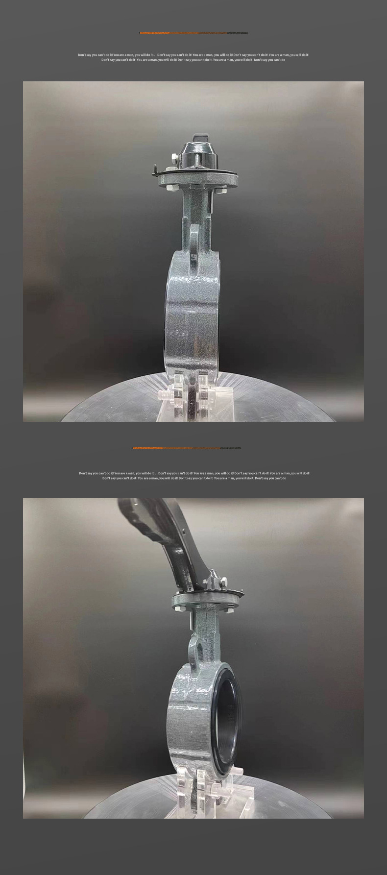 D71X-16C WCB铸钢体中线对夹蝶阀 玛钢手柄 铸钢体 三元乙丙胶套-阿里巴巴