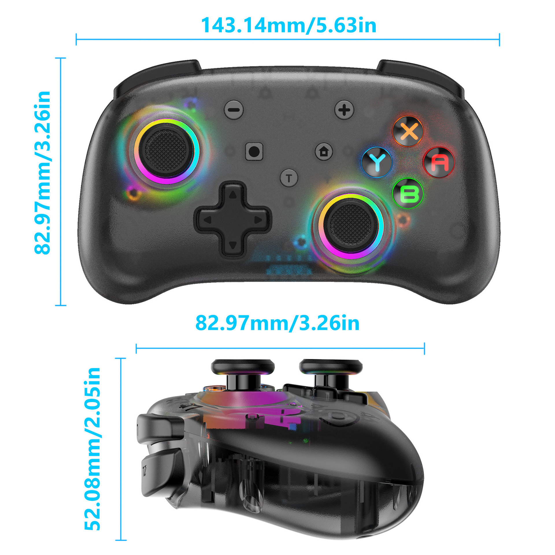 LinYuvo联游switchpro手柄金属摇杆按键switchOLED蓝牙连发功能-阿里巴巴