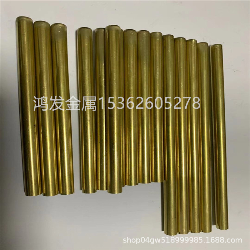 H59H62黄铜管 铜管H65黄铜毛细管 家具黄铜套管T2紫铜管切割加工-阿里巴巴