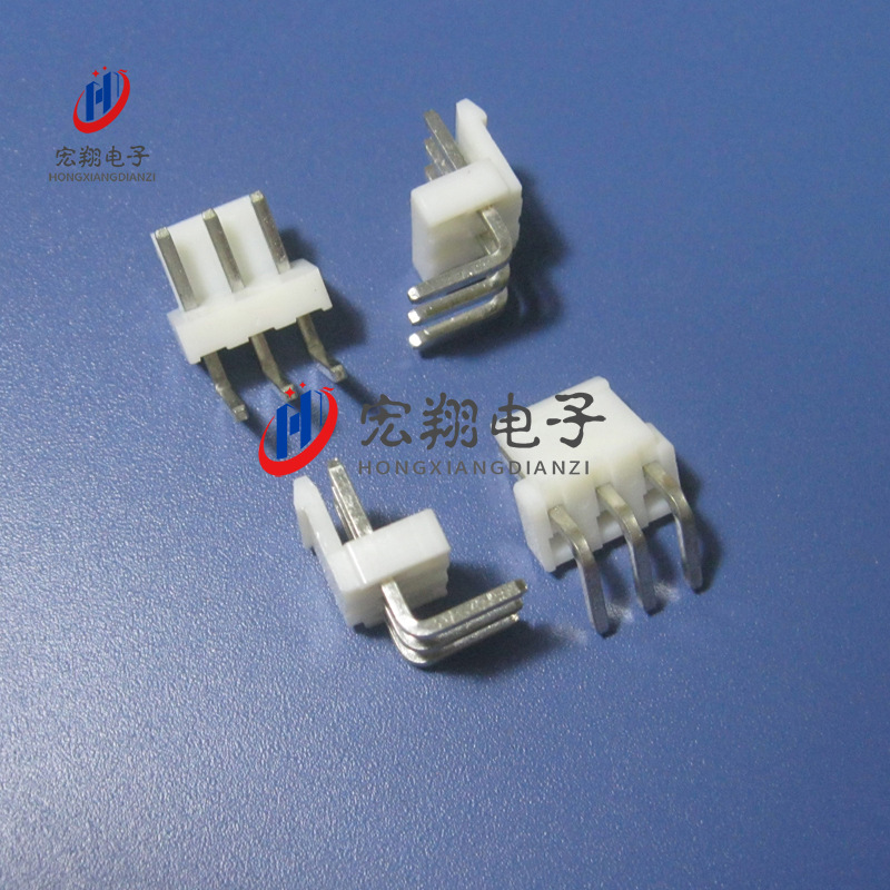 VH-3P高弯针座 VH3.96-3AW弯针 3.96mm焊板插座 VH-3AW 1000只-阿里巴巴