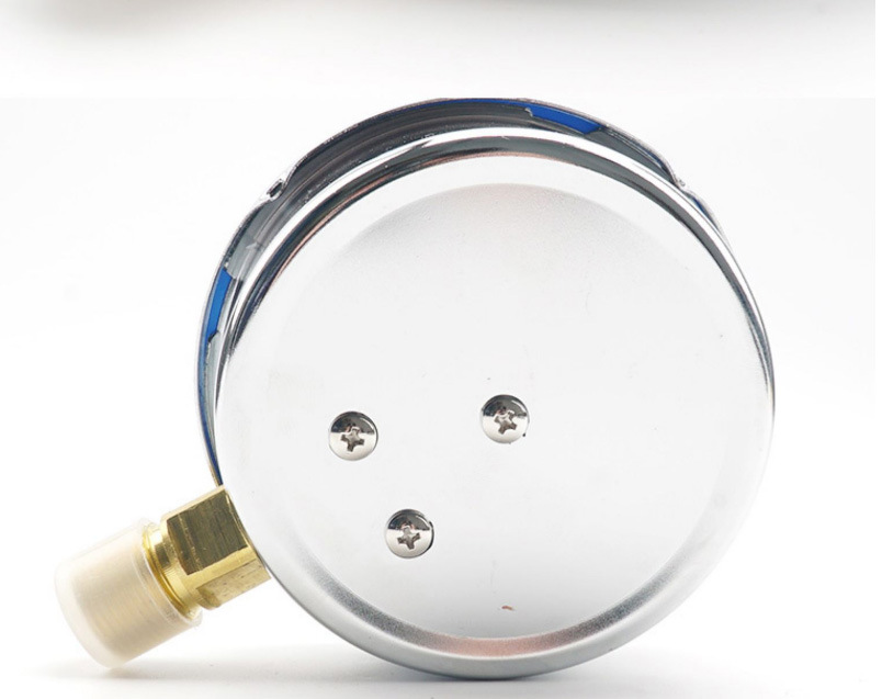 耐震压力表 YTN-100伊莱科水压径向轴向液压气压负压油压表1.6MPA-阿里巴巴