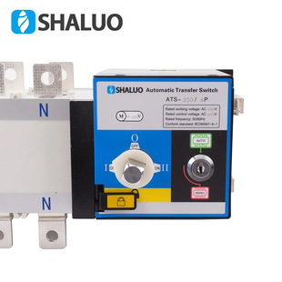 4P 250A ATS双电源自动转换开关通用220V交流柴油发电机组部分断-阿里巴巴