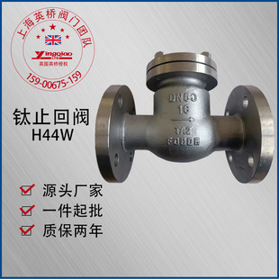 钛法兰 止回阀 H44W-16Ti 旋启式钛止回 H44W-16TA2-DN65钛阀门-阿里巴巴