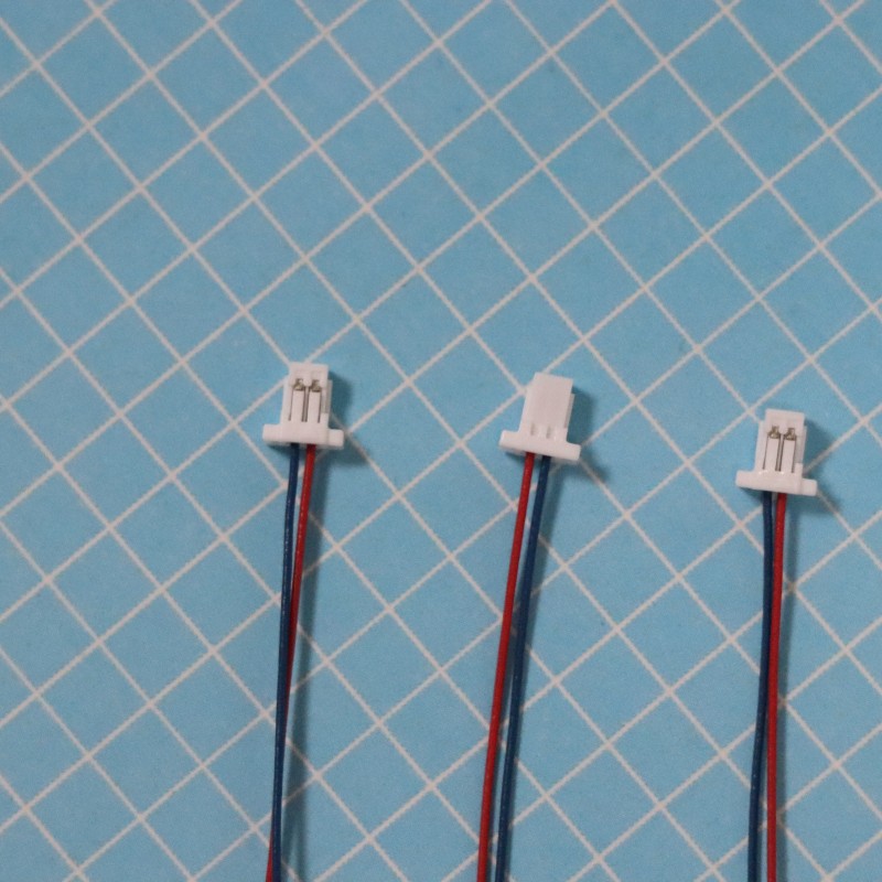 JST原厂SHR-02V-S-B间距1.0mm端子线锂电池端子线红黑线-阿里巴巴