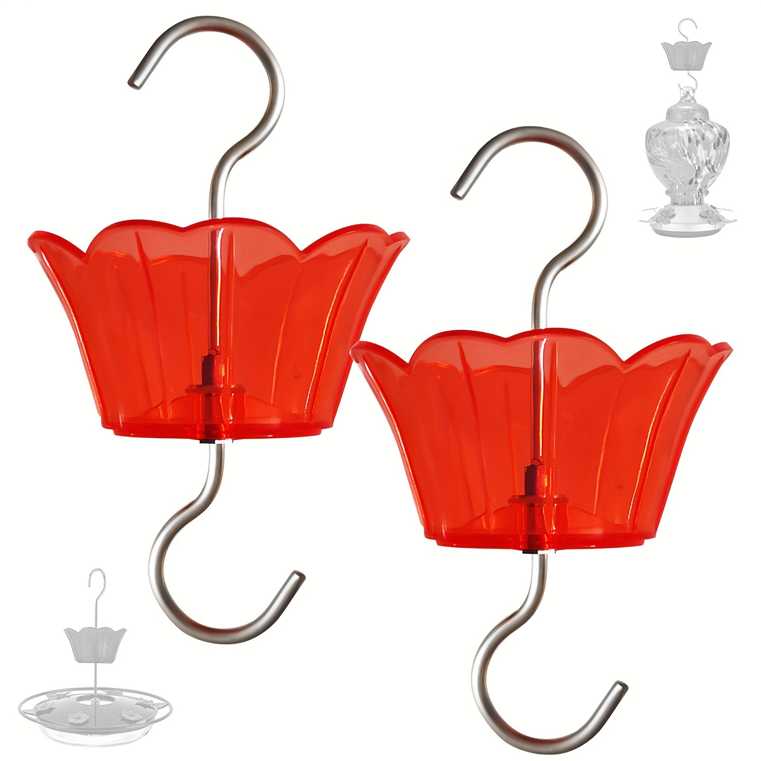 Hummingbird Feeder Ant Moat 3 oz (80ml) Capacity Insect-阿里巴巴