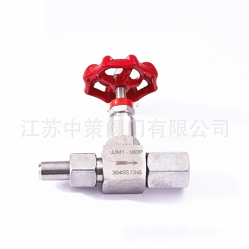 JJM1-160P不锈钢压力表针型阀 SS304 DN6 DN10 DN14 DN15 DN20-阿里巴巴