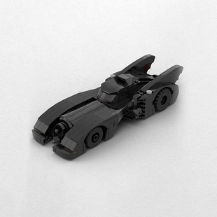 兼容乐高MOC-149813套装炫酷黑色英雄1989蝙蝠车益智男孩拼装模型-阿里巴巴