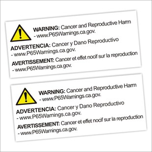70X30mm亚马逊WARNING加州P65号法案警告语标签不干胶法案警示贴-阿里巴巴