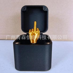 跨境新品 the middle finger in the box 搞怪中指盒子礼品-阿里巴巴