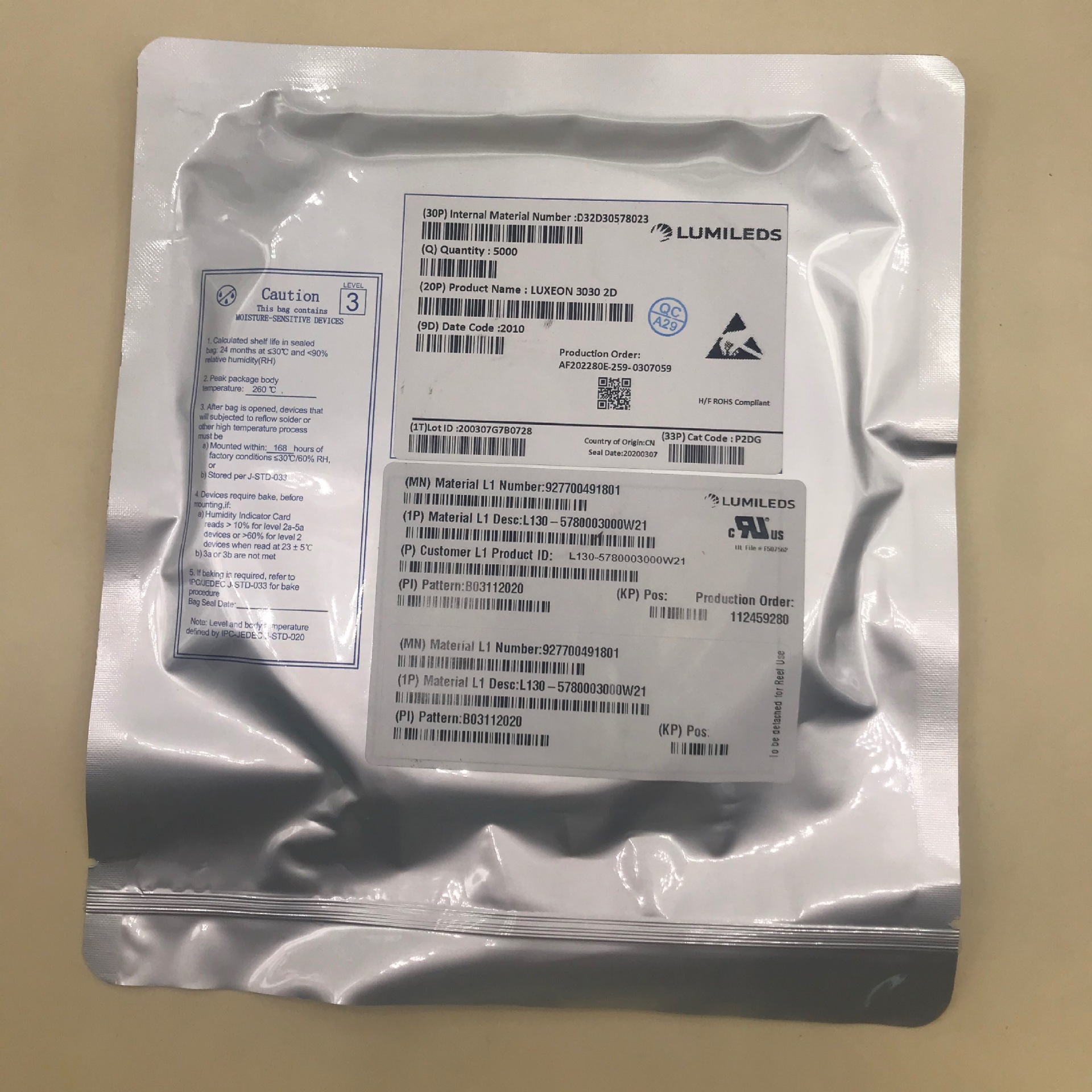 亮锐PHILIPS 飞利浦3030灯珠lumileds大功率LED贴片光源三安芯片-阿里巴巴