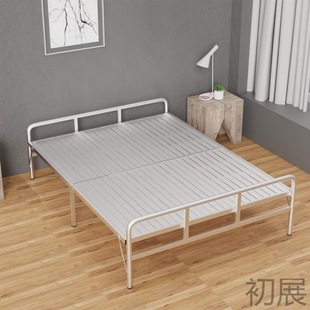 CZ304不锈钢折叠床午休简易成人家用单人床室外客房客厅1米便携午-阿里巴巴