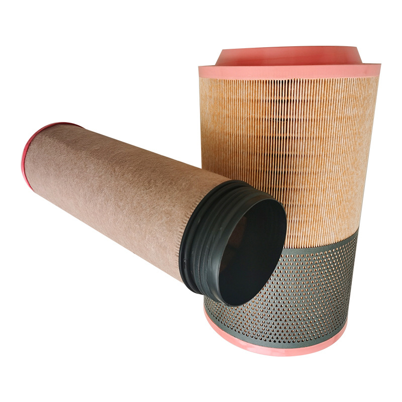 K2841适配中国重汽原厂配套豪沃A7空气滤芯2841豪沃T7H空气滤清器-阿里巴巴