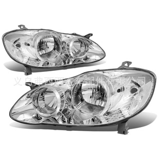 适用于丰田corolla 2001-2003款白色大灯ALTIS AE120卡罗拉前照灯-阿里巴巴