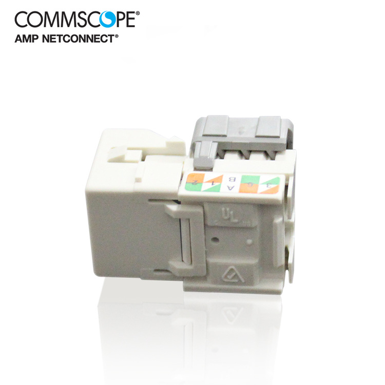 原装正品AMP/康普六类非屏蔽模块 MGS400-262 接线打线式网络模块-阿里巴巴