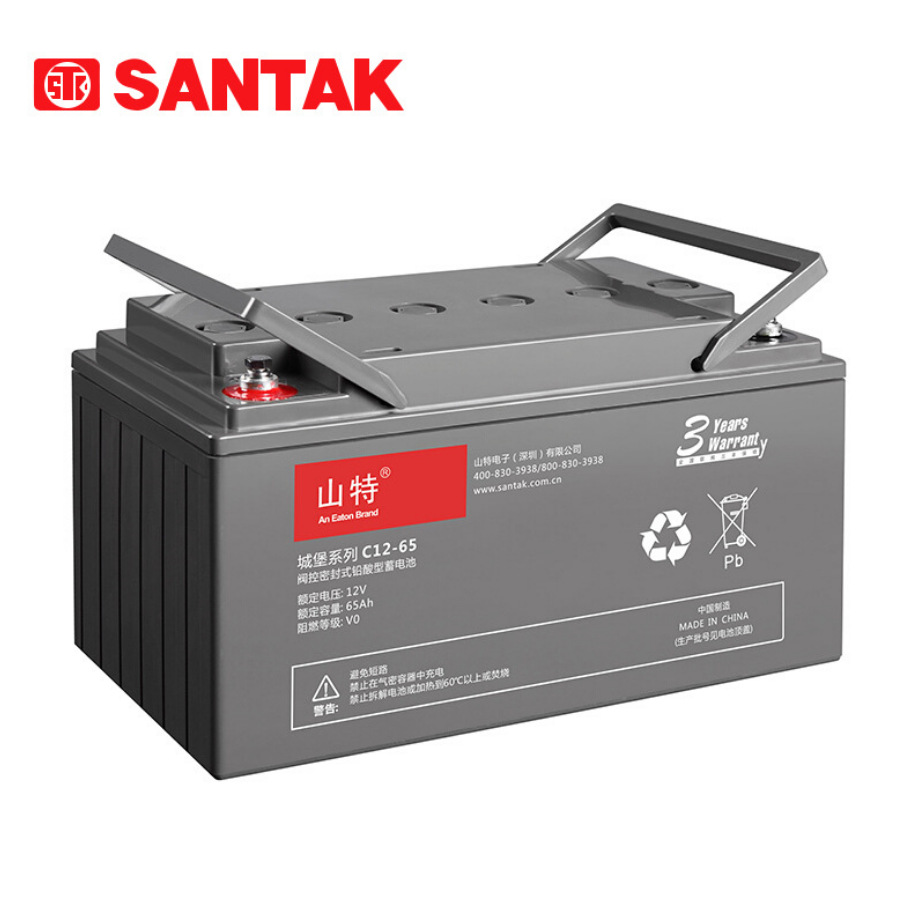 山特UPS城堡系列C12-200 铅酸蓄电池12V200AH免维护质保三年-阿里巴巴