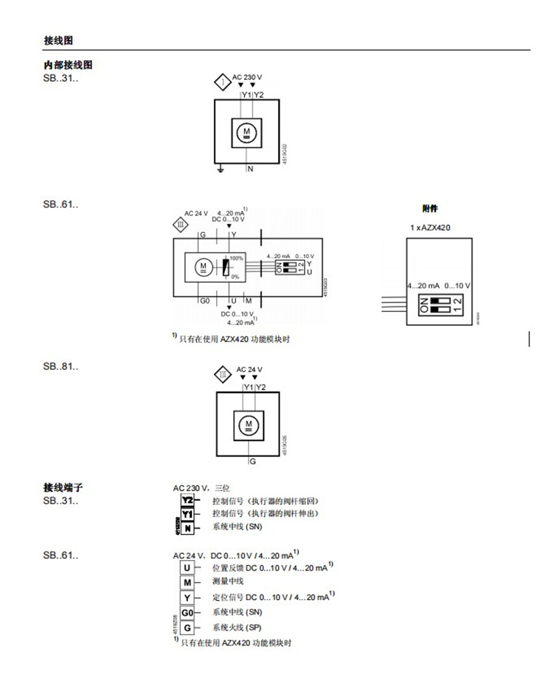 全新SIEMENS西门子SBX61 SBV61 SBV81 SBV31 SBX31电动阀门执行器-阿里巴巴