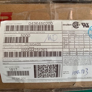 现货供应 MOLEX 436450200 43645-0200-阿里巴巴