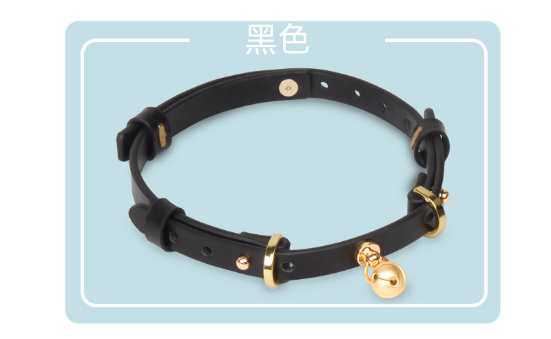 SM情趣用品项圈颈链狗奴choker牛皮项链颈圈k9另类束缚夫妻玩具-阿里巴巴