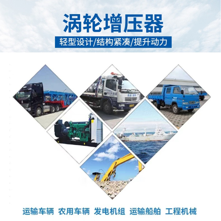 适用于沃尔沃D12挖掘机涡轮增压器HX55 4037344 4031293 11423684-阿里巴巴