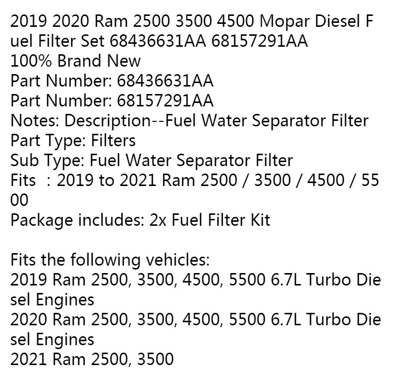 68157291AA+68436631AA MO291燃油滤清器 柴油滤芯 Fuel Filter-阿里巴巴
