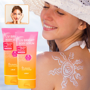 跨境 LBLS紫外线防护乳 SUNSCREEN 防水防汗防紫外线水润清爽批发-阿里巴巴