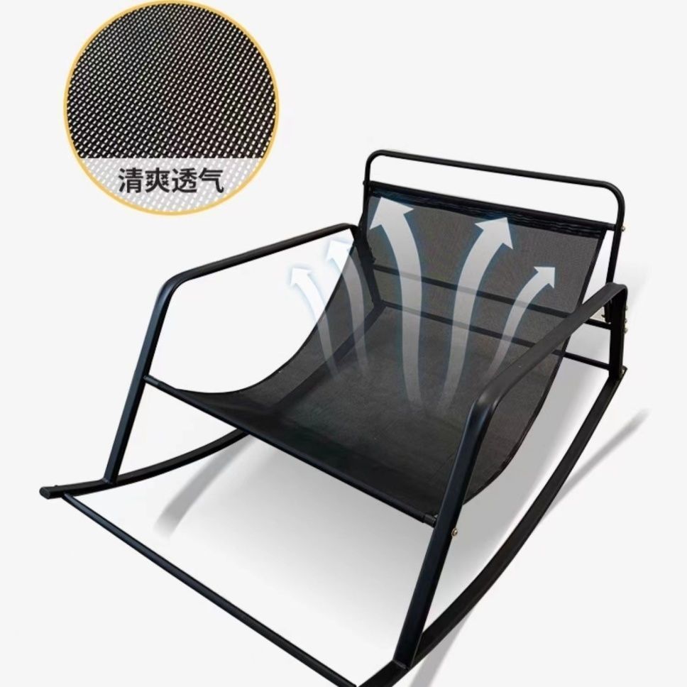 双人大人卧室阳台客厅科技布网红懒人摇摇躺椅沙发椅中国风-阿里巴巴