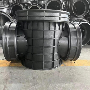 PE波纹管弯头DN300塑料成品流槽检查井PE塑料检查井隔油池隔离井-阿里巴巴