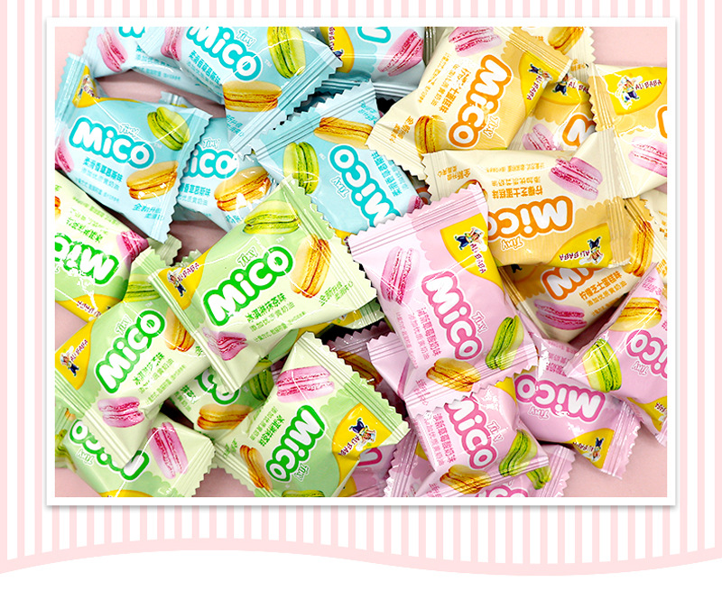 Mico马卡龙夹心饼干多口味早餐点心奶油饼干网红零食88克食品批发-阿里巴巴