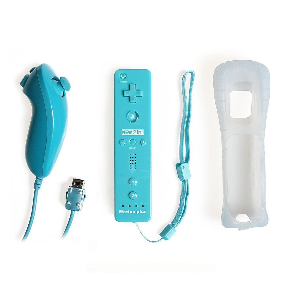 WII手柄 wii2in1左右手柄直柄弯柄带加速器WII2合1中性游戏手柄-阿里巴巴